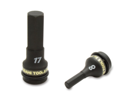 ASAHI TOOLS Impact Hex Bit Socket For Hand Tool 1/2”(12.7mm) UX4 5~19mm ...