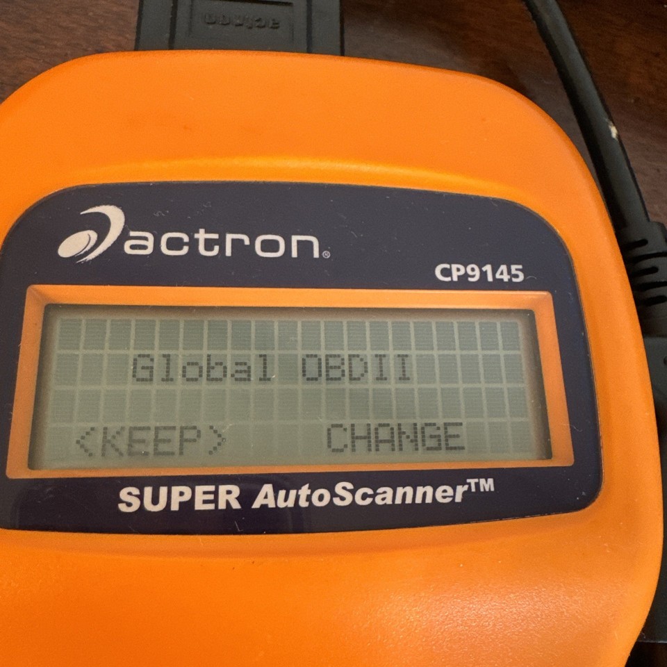 ACTRON Super Auto Scanner CP9145 Scan Tool Cable OBDII | eBay