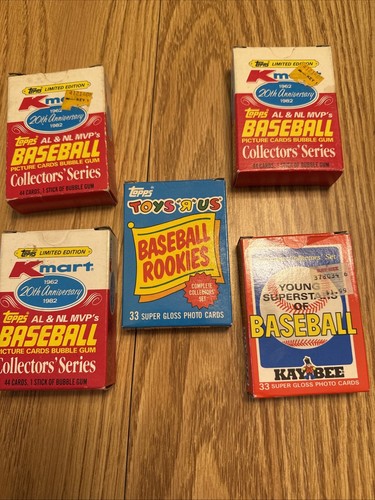 1987 Topps Toys R Us Rookies Baseball Set - Barry Bonds Bo Jackson Jose ...