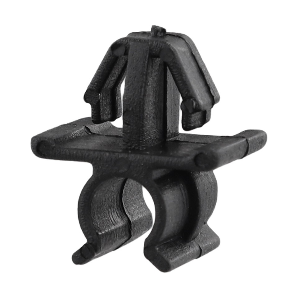 2 Pcs/Set Car Hood Prop Rod Clip For Nissan Plastic Black GOOD QUALITY ...