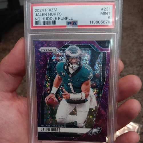 2024 Panini Prizm - Jalen Hurts #231 Purple No Huddle Prizm /49 for ...