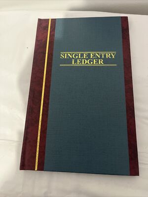 Wilson Jones S300 Line Accounting Journal, Single Entry Ledger, 11.75 x ...