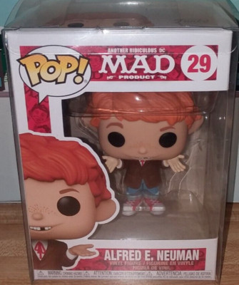 Funko POP! Alfred E. Neuman #29 Mad Magazine Bobblehead Comic DC (Pop ...