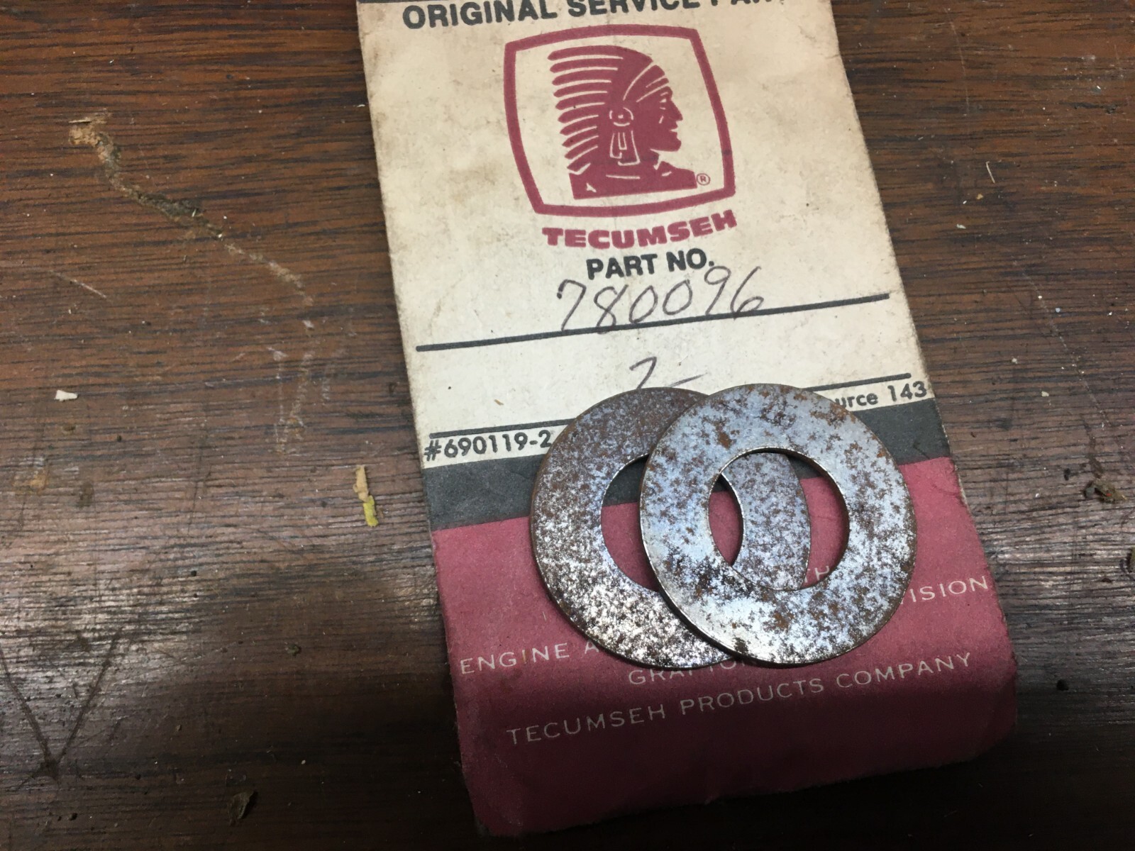 Lot of 2 Peerless Tecumseh Transmission Part 780096 Washer Special | eBay