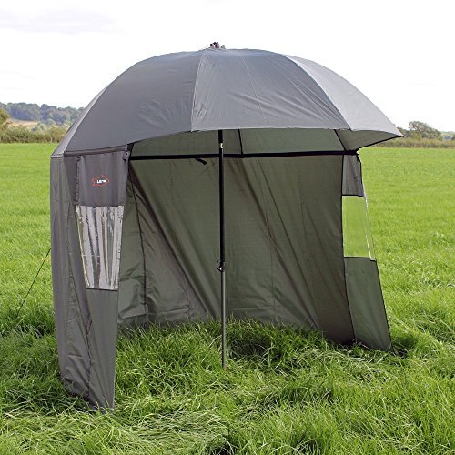 ULTRA FISHING TACKLE ANGLING 2.2M 86 INCH UMBRELLA V2 W/ ZIP SIDES CARP ...