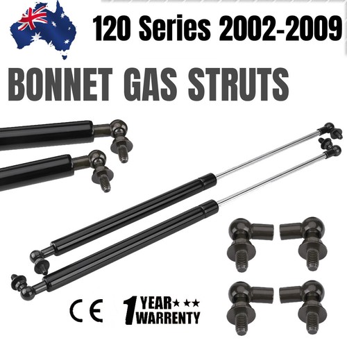 2x Bonnet Hood Gas Struts Support For Toyota Land Cruiser Prado 120 ...