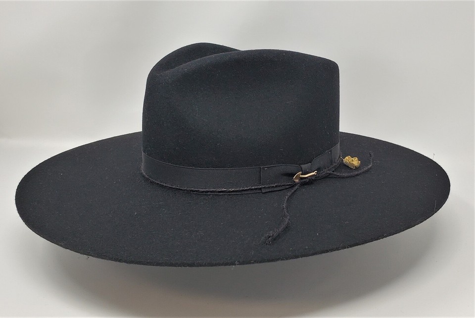 STETSON JW MARSHALL FLAT BRIM WESTERN HAT | eBay