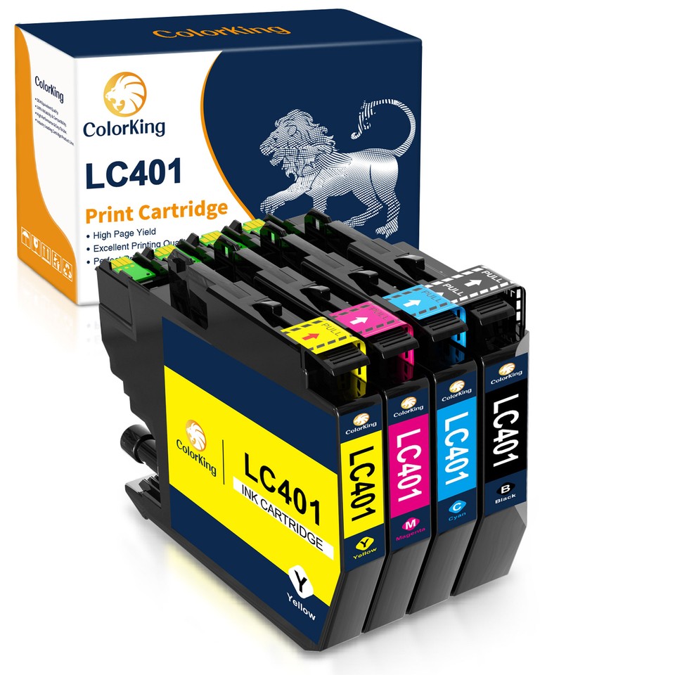 LC401 Ink Cartridge compatible for Brother LC401 MFC-J1010DW MFC ...
