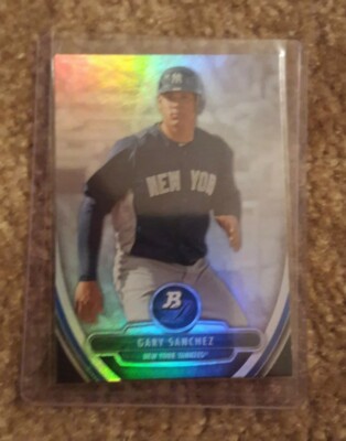 2013 BOWMAN PLATINUM PROSPECT GARY SANCHEZ CARD #BPP34 | eBay