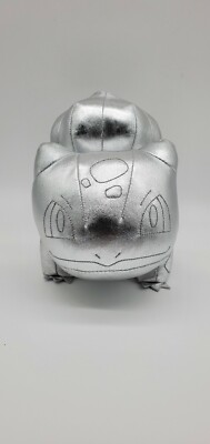 Bulbasaur Pokémon Celebrations 25th Anniversary 8" Silver Plush Doll | eBay