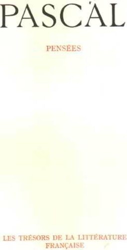 Pensées | Pascal | Bon état | eBay