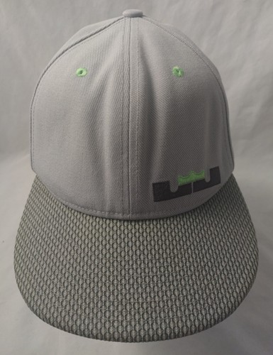 Nike True Adjustable Snapback Hat/Cap-Green/Gray- Lebron James NBA ...