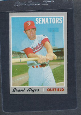 1970 Topps #303 Brant Alyea Senators NM *10521 | eBay