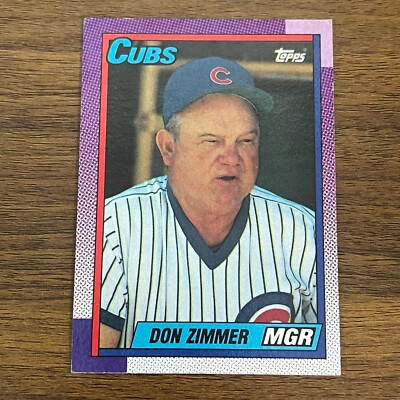 1990 Topps - Team Leaders #549 Don Zimmer Manager | eBay
