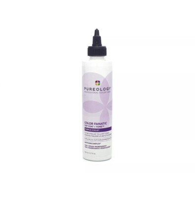 Pureology Color Fanatic Top Coat + Tone Purple Violet Treatment 6.7 oz ...
