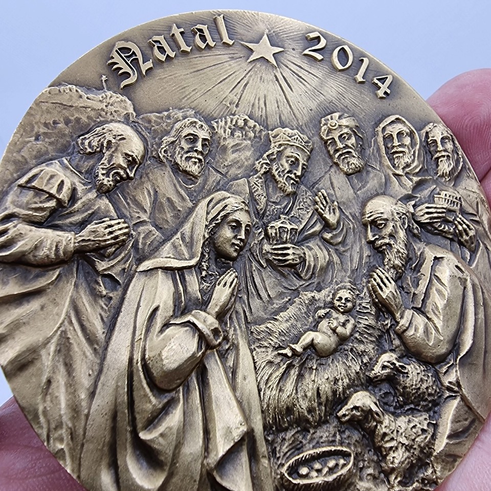 Bronze Medal / Nativity / Holy Family Christmas 2014 | eBay