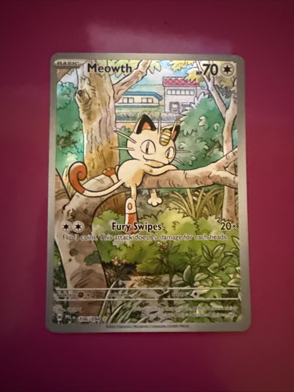 Meowth 106/094 Full Art NM/M Phantasmal Flames Pokemon Card | eBay