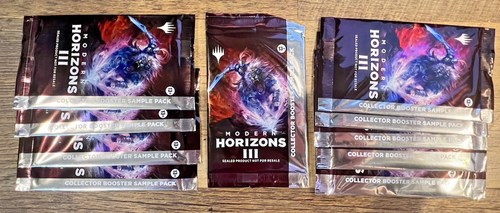 MTG 10x Modern Horizons 3 Collector Collectors Boosters Sample Packs sealed new | eBay