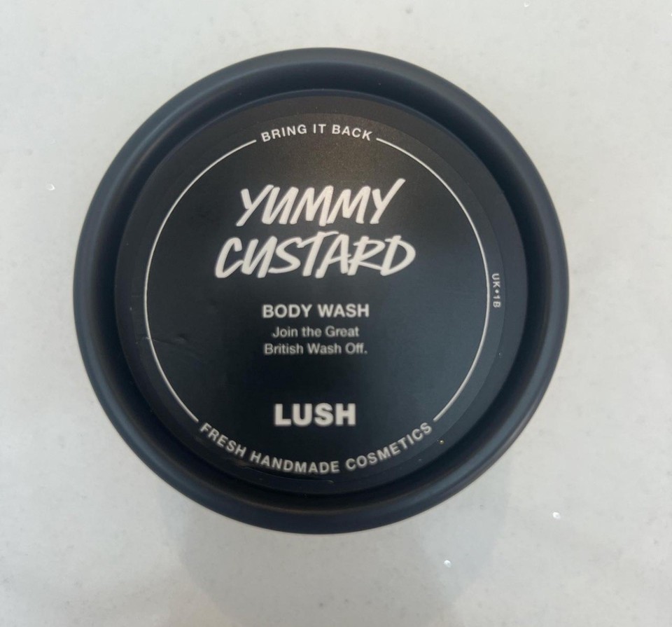 LUSH “Yummy Custard” Body Wash (100g) Brand New Spring 2025 release ...