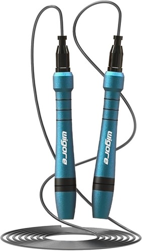 Jump Rope, Speed jump ropes for fitness women,Skipping rope Blue | eBay