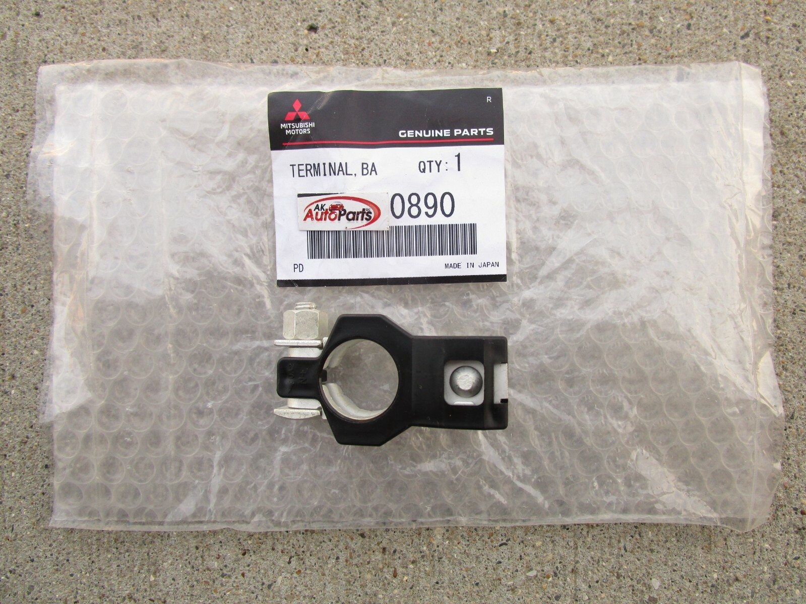 03 - 06 MITSUBISHI OUTLANDER POSITIVE + BATTERY TERMINAL CONNECTOR OEM ...