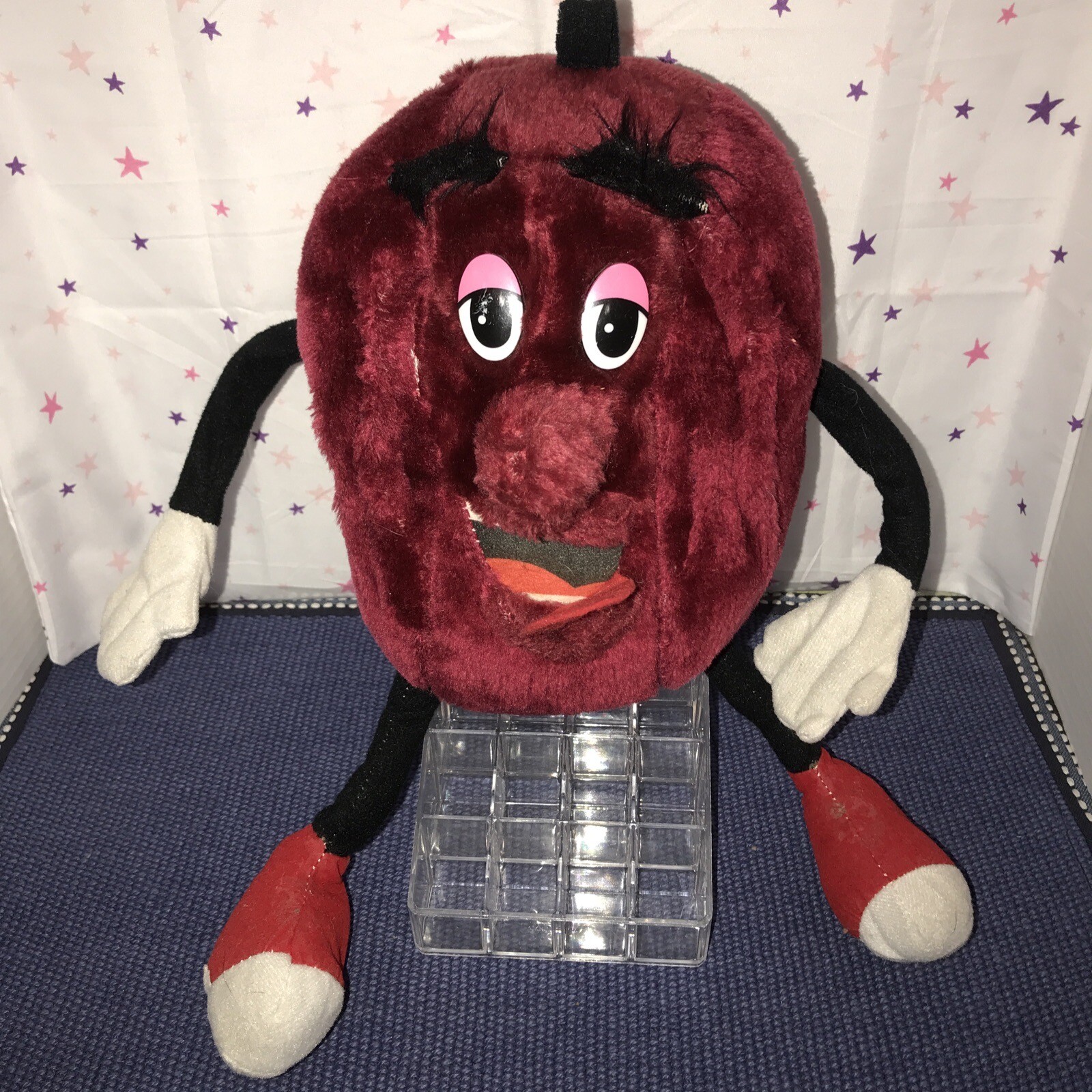Vintage California Raisin Plush Ace Novelty Anthropomorphic StuffedToys ...