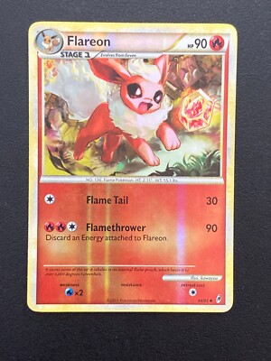 Pokémon TCG - LP Flareon Reverse Holo Uncommon 44/95 Call of Legends | eBay
