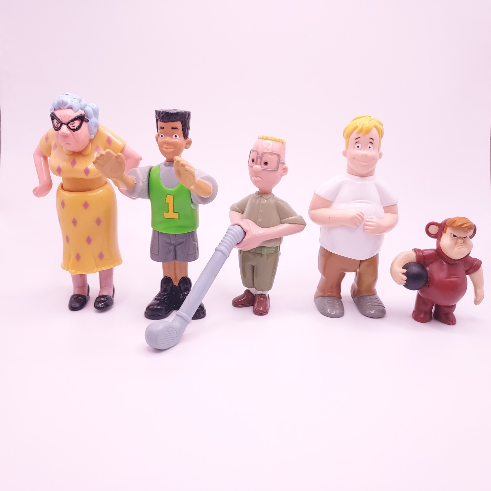 1997 Disney's Recess Lot Cubby Mikey Gus Vince Miss Finster Toy Lot 90s ...