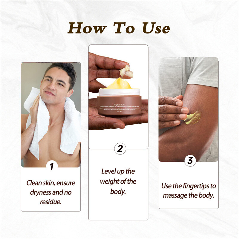 3X Crowned Skin Body Butter for Men, Crowned Organic Cologne Body ...