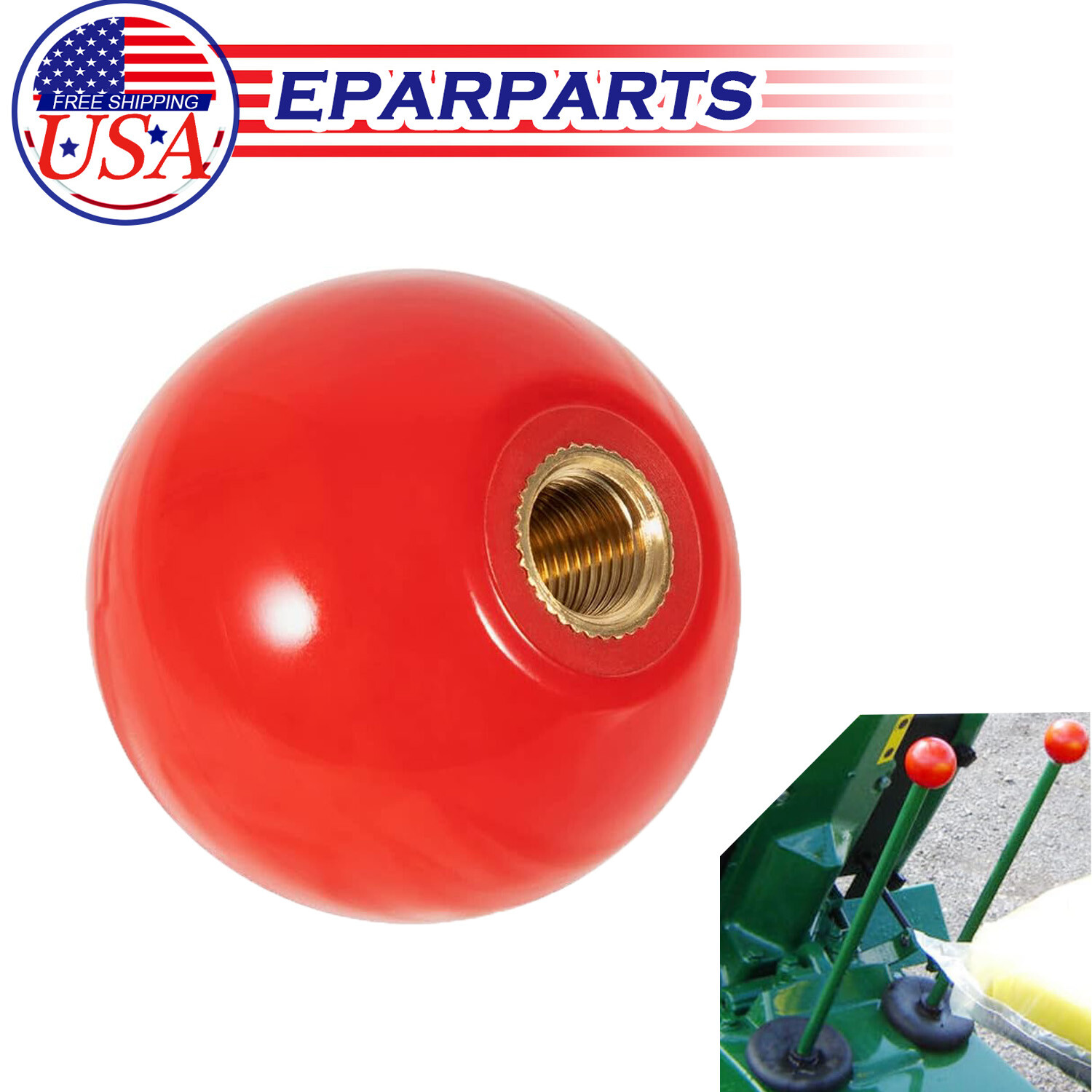 Gear Shift Lever Knob for John Deere Tractors 1020 2020 2640 2755 4430 ...