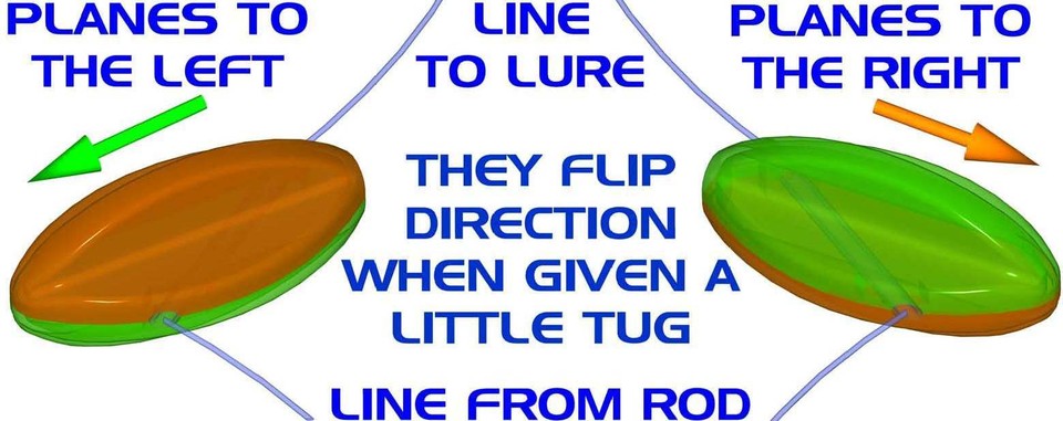 2" Bullet Bobber STEERABLE FLOAT - Crappie Jigging Slip for Strike King ...