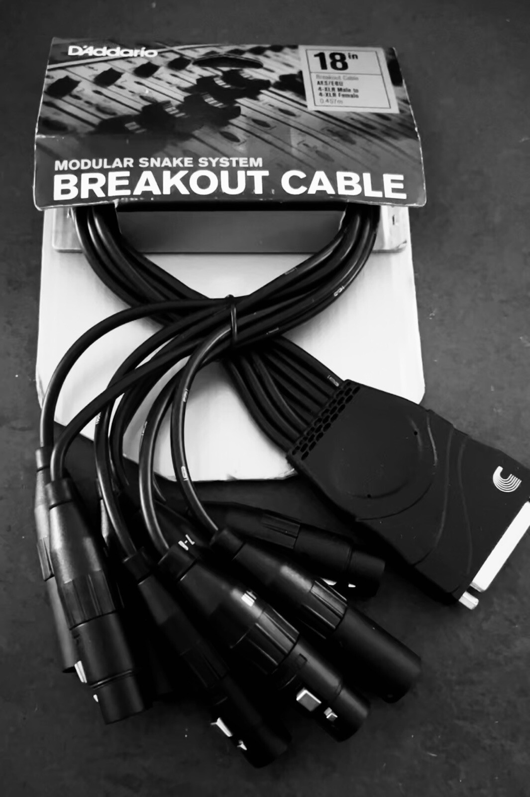 D’Addario/Planet Waves Modular Snake System - DB25 to XLR Female ...