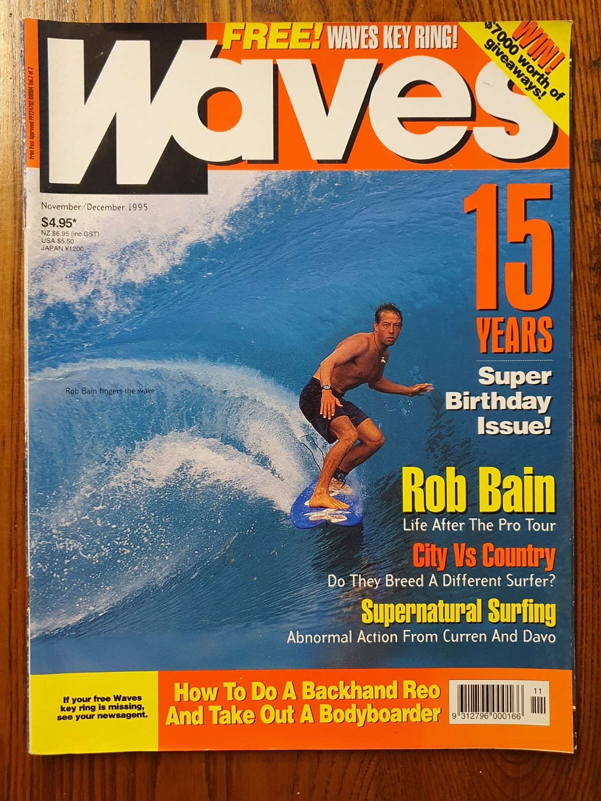 WAVES PUBLICATIONS MAGAZINE MAG SURF SURFER 1995 | eBay