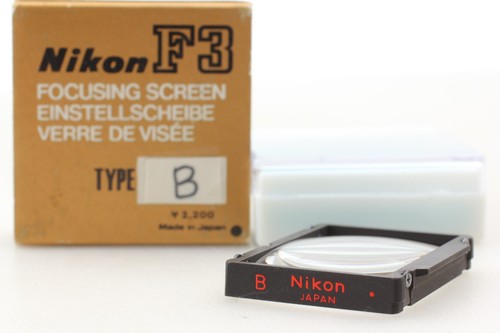 [MINT in Case] Nikon F3 Focusing Screen Type B Red Dot From JAPAN | eBay