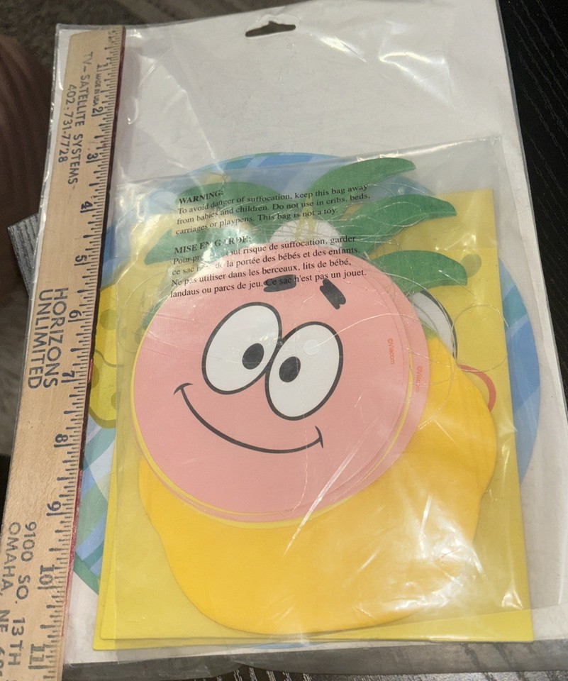SpongeBob SquarePants Birthday Party Time Decoration Kit Set ...