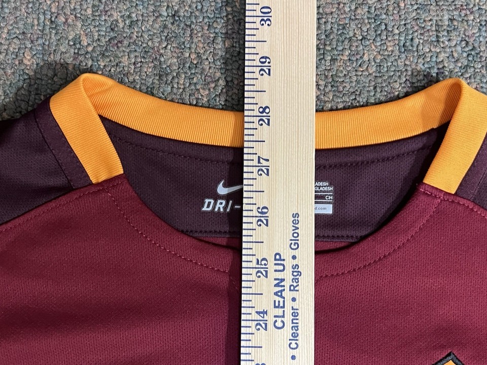 Nike AS ROMA Italy 2015-16 Home Football Soccer Jersey Size Small ...