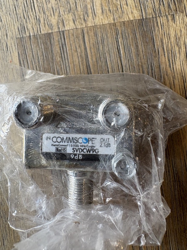 NOS Commscope SVDCW9G 9db Coaxial Digital Tap 5-1002Mhz (Single Pack) | eBay