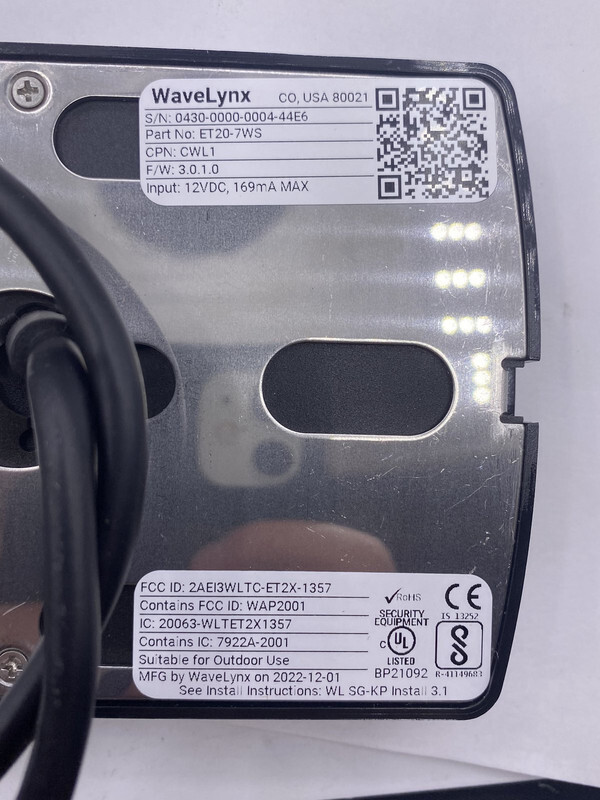 WAVELYNX ET20-7WS-CWL1 ET20-7WS SINGLE GANG READER 13.56 MHZ NEW | eBay