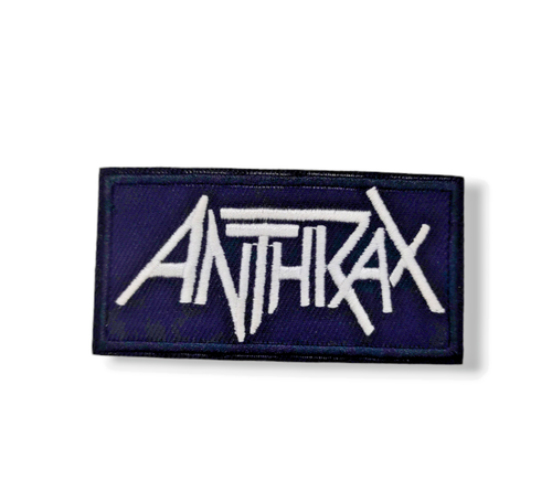 Patch anthrax pour vêtements chauds musique trash metal thermoadhésif veste | eBay