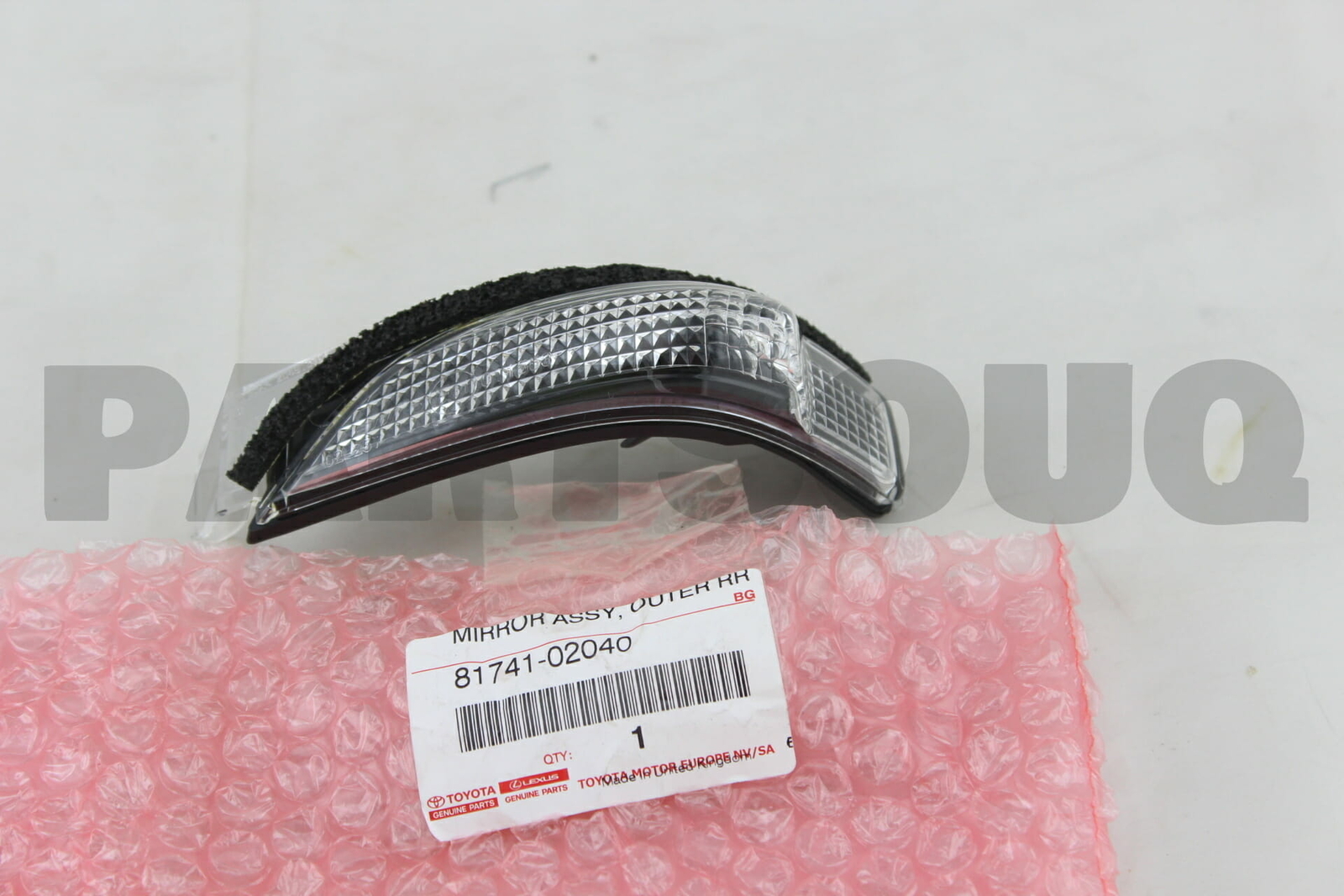 8174102040 Genuine Toyota LENS, SIDE TURN SIGNAL LAMP, LH 81741-02040 ...