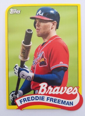 2014 Topps Baseball Freddie Freeman Mini 1972 Die Cut #TM-67 Braves | eBay