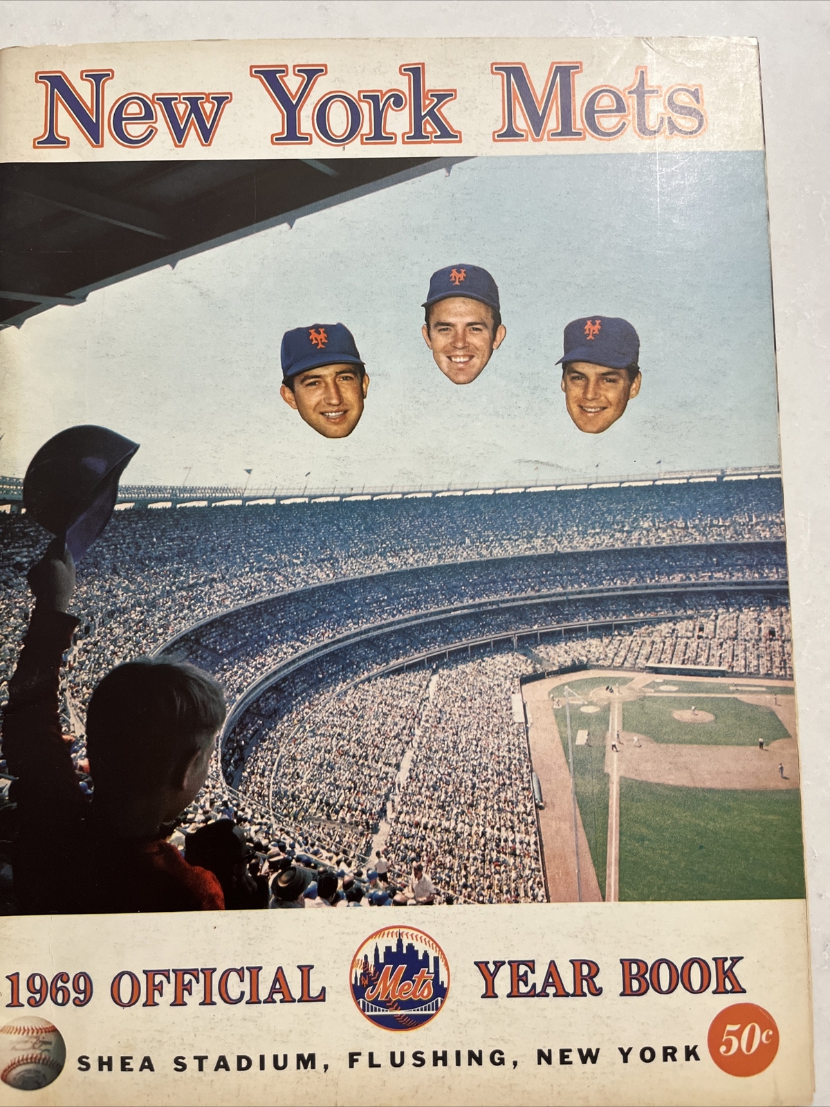 1969 NEW YORK METS Yearbook TOM SEAVER Jerry GROTE Nolan RYAN Kranepool ...