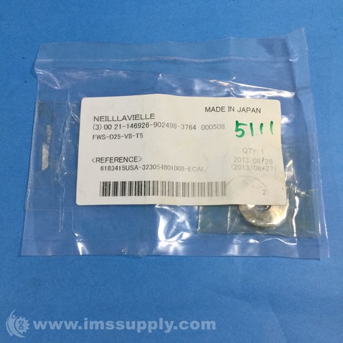 Misumi FWS-D25-V8-T5 Metal Washer, Standard Class FNIP | eBay