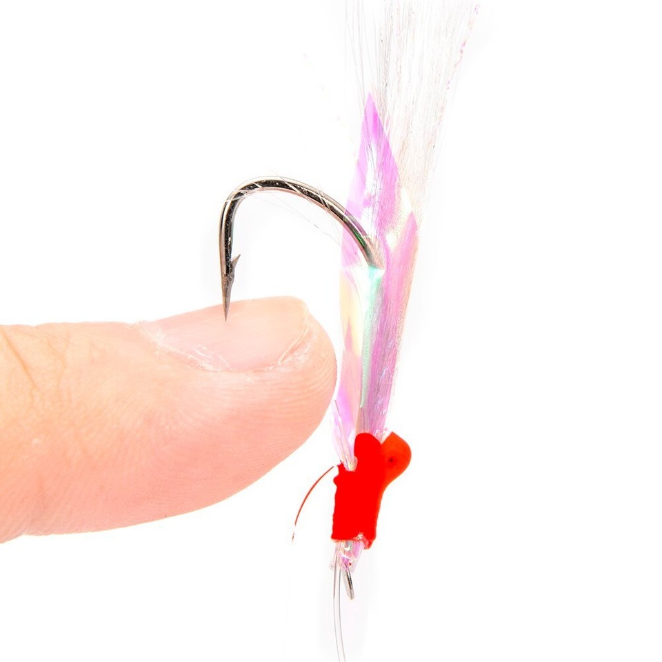 5pcs High-carbon Steel Sabiki Soft Fishing Lure Rigs Bait Jigs Lure ...