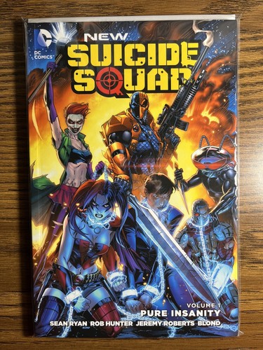 NEW SUICIDE SQUAD 1-4 TRADE PAPERBACKS NM COMPLETE SET HARLEY QUINN DC ...