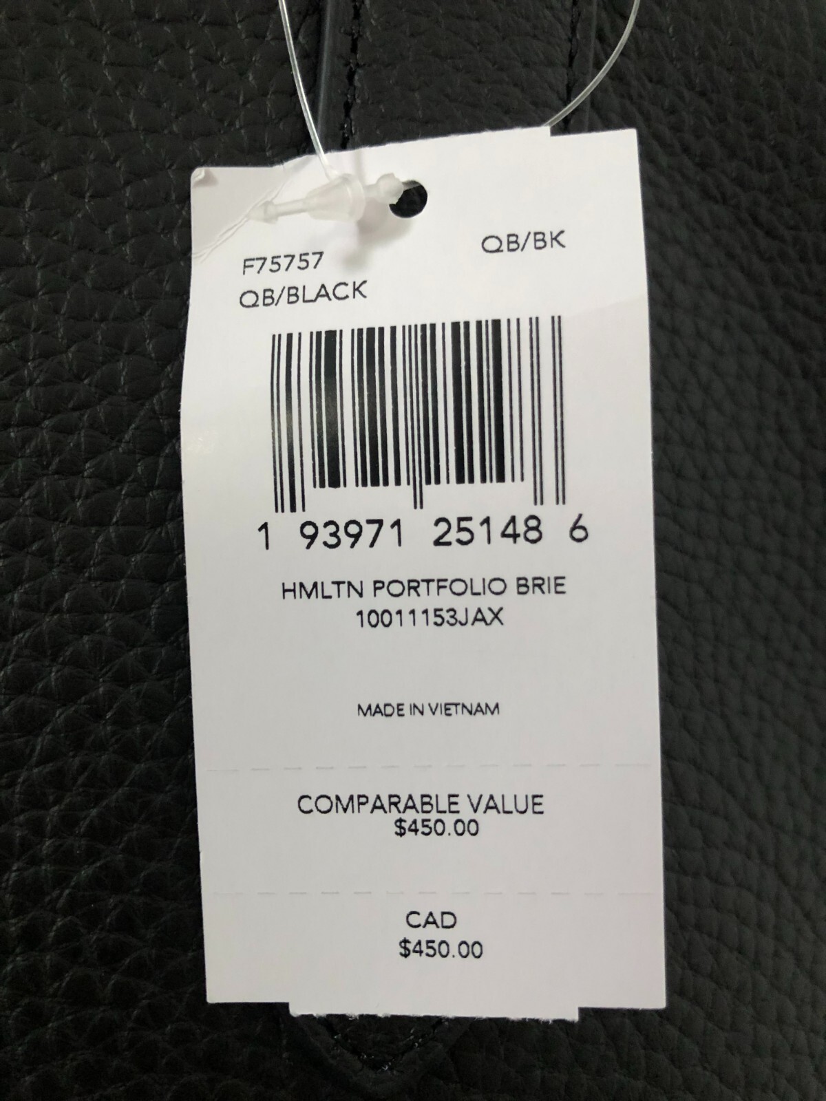 Coach+F75757+Men%27s+Bag+Hamilton+Portfolio+Brief+Pebble+Leather ...