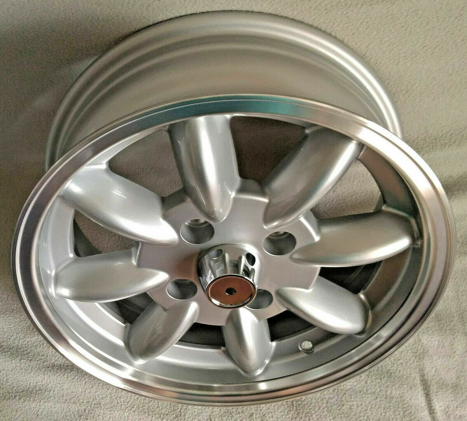Alloy rims minilite 5.5j 15"" MG B MGB 4x114.3 4x4.5 WHEELS RIMS Dwarf ...
