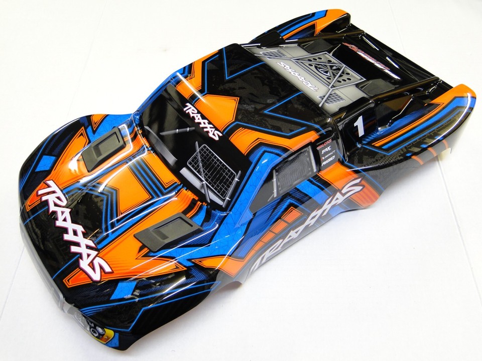 NEW TRAXXAS SLASH 1/10 4X4 Body Clipless Painted ORANGE ULTIMATE ...