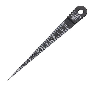 SK / PLASTIC TAPER GAUGE (1-15mm) / TPG-800KD / MADE IN JAPAN ...