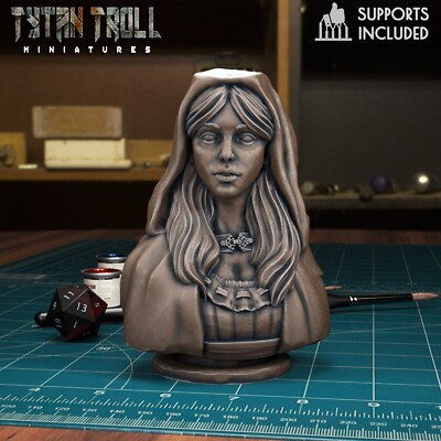 Little Red Riding Hood Bust Miniature | D&D DnD | eBay